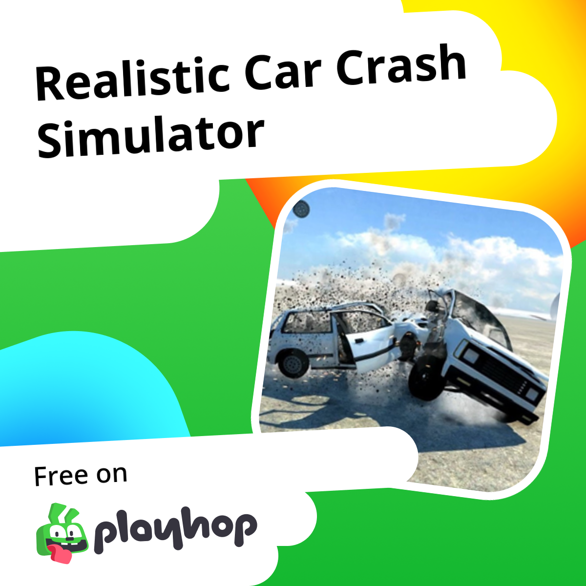 Realistic Car Crash Simulator (by MK): Play Online For Free On Playhop