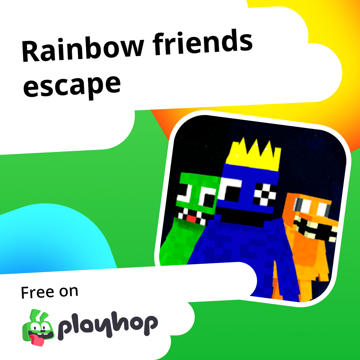 Rainbow friends escape: Play Online For Free On Playhop