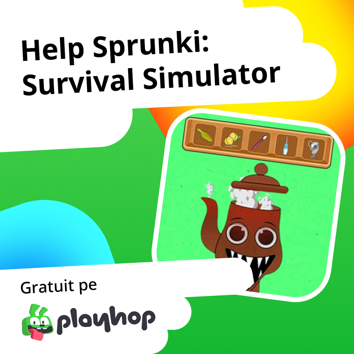 Help Sprunki: Survival Simulator (de Popik): Joacă Online Gratuit Pe ...