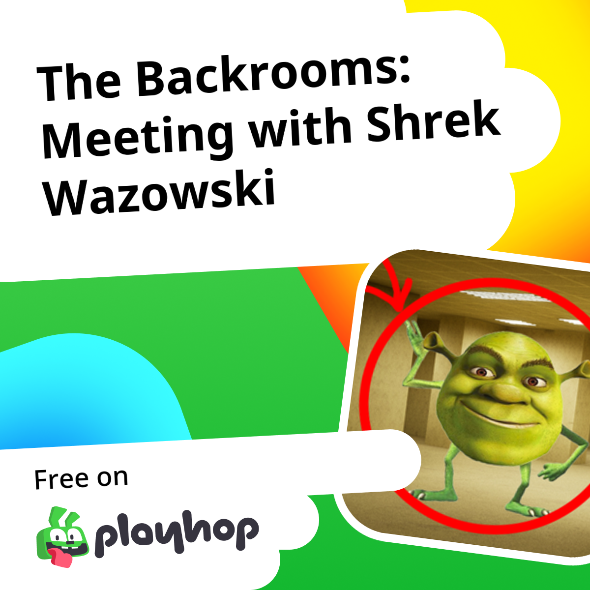 The Backrooms: Meeting with Shrek Wazowski: Play Online For Free On Playhop