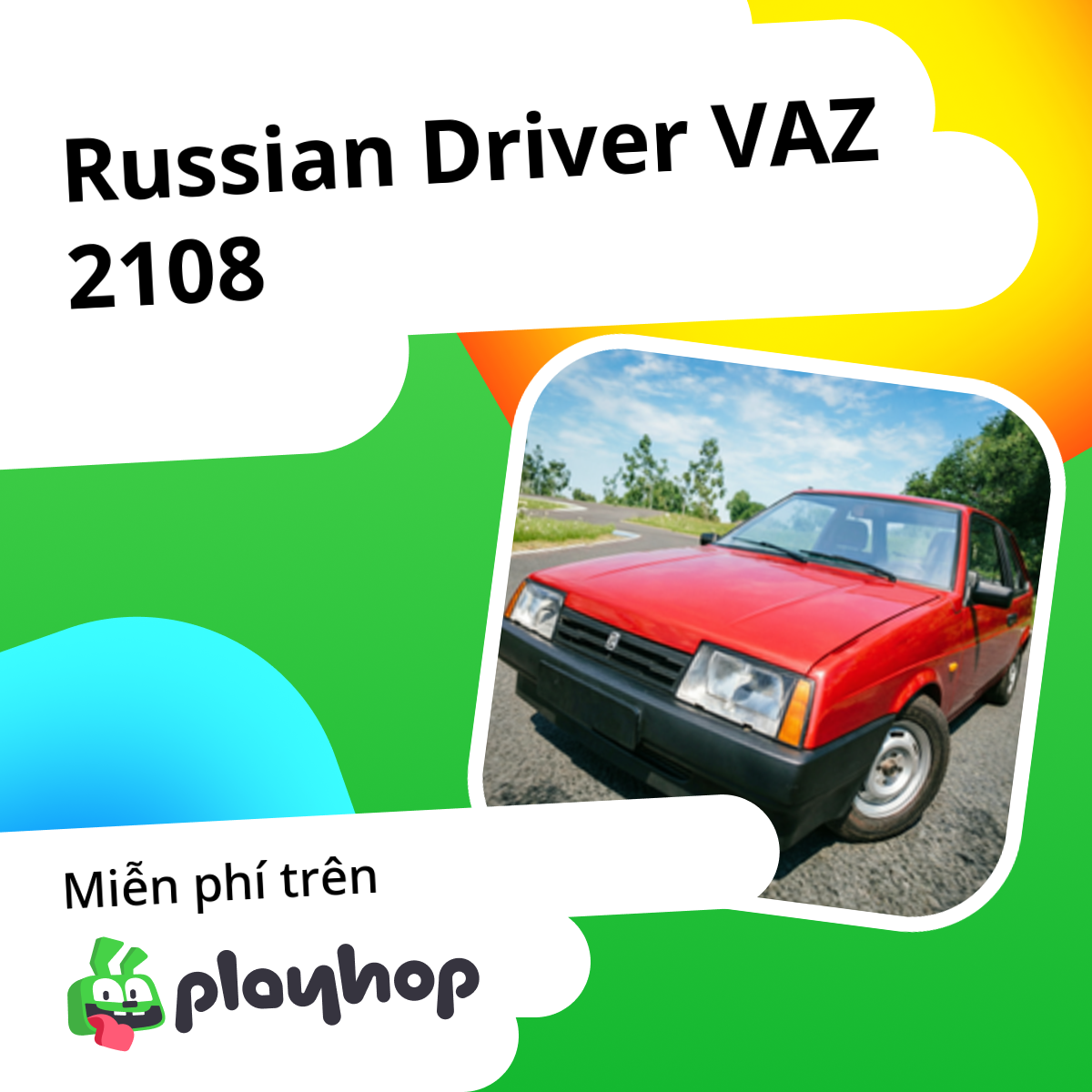 Russian Driver VAZ 2108: Chơi trực tuyến miễn phí trên Playhop