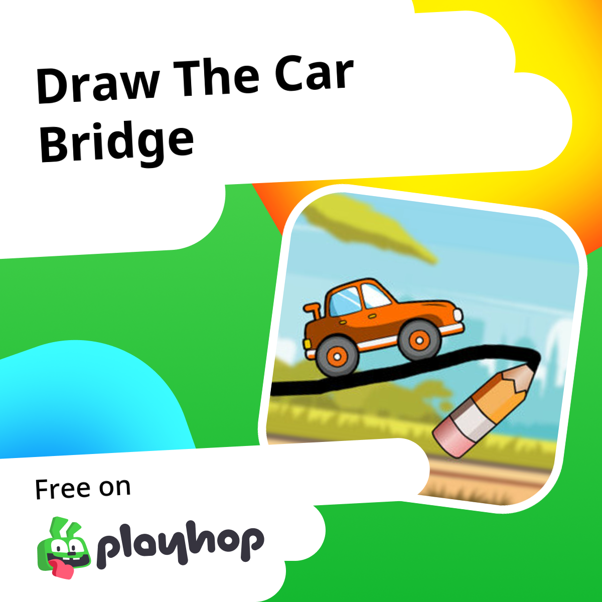 Draw The Car Bridge (by JulGames): Play Online For Free On Playhop