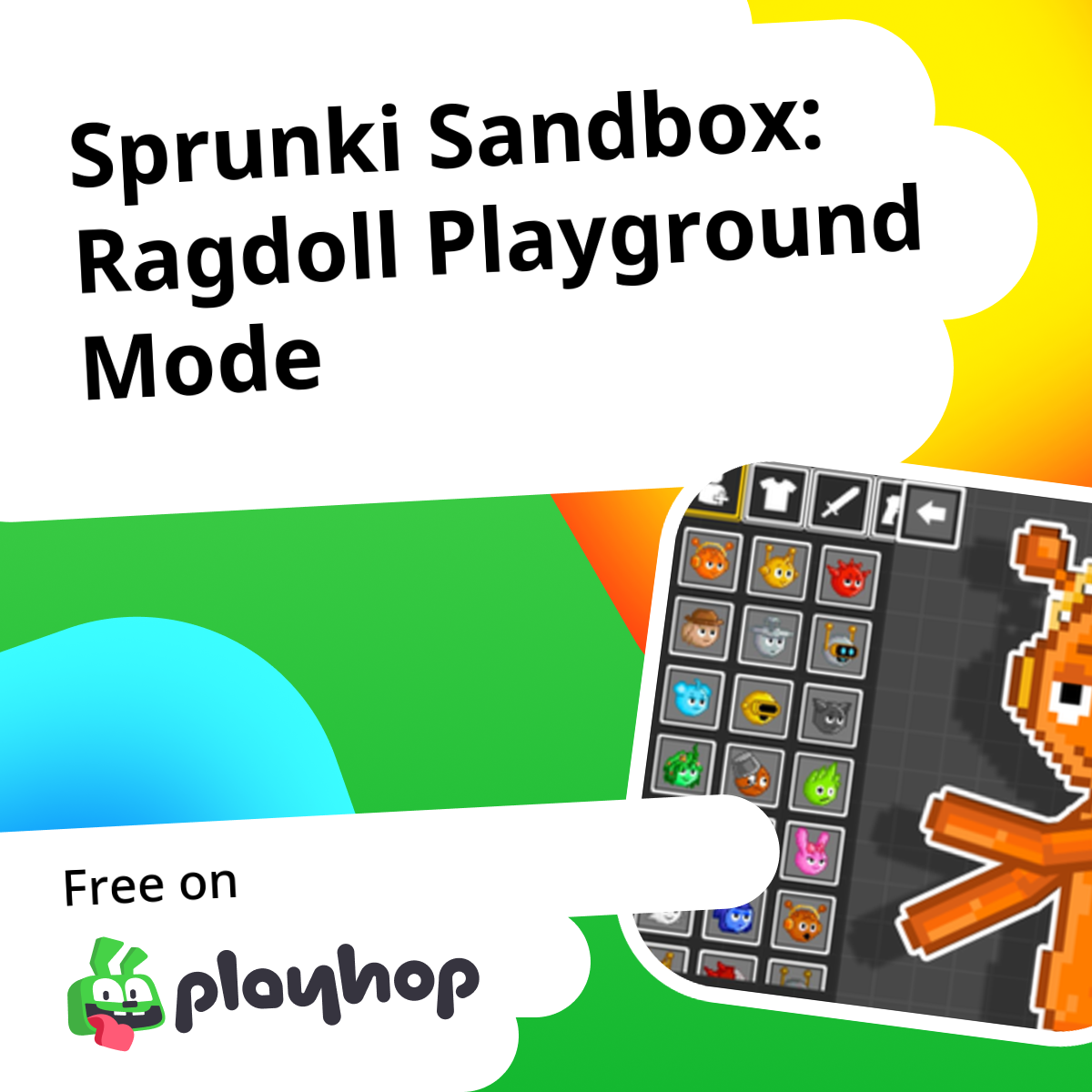 Sprunki Sandbox: Ragdoll Playground Mode (بواسطة Gold Goat Games): العب ...