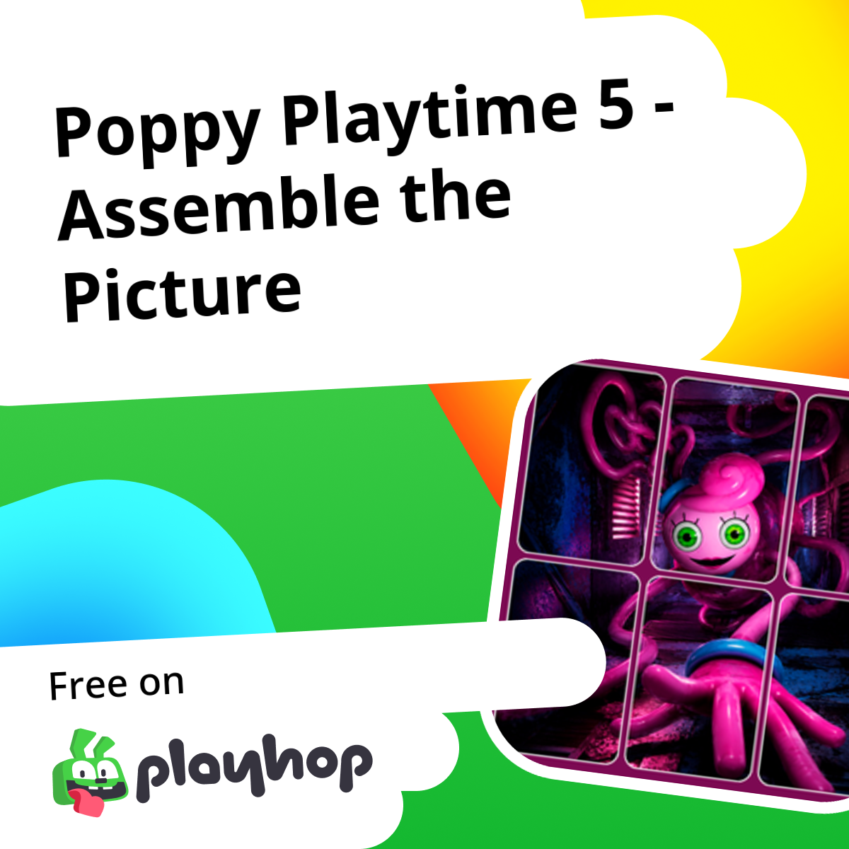 Poppy Playtime 5 - Assemble the Picture: Play Online For Free On Playhop