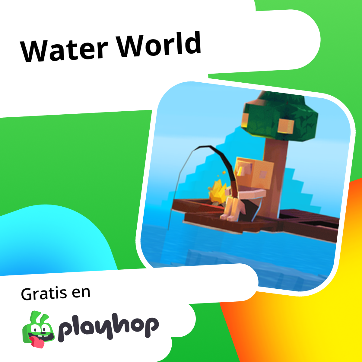 Water World (por Muhua.io): Juega Gratis Online en Playhop