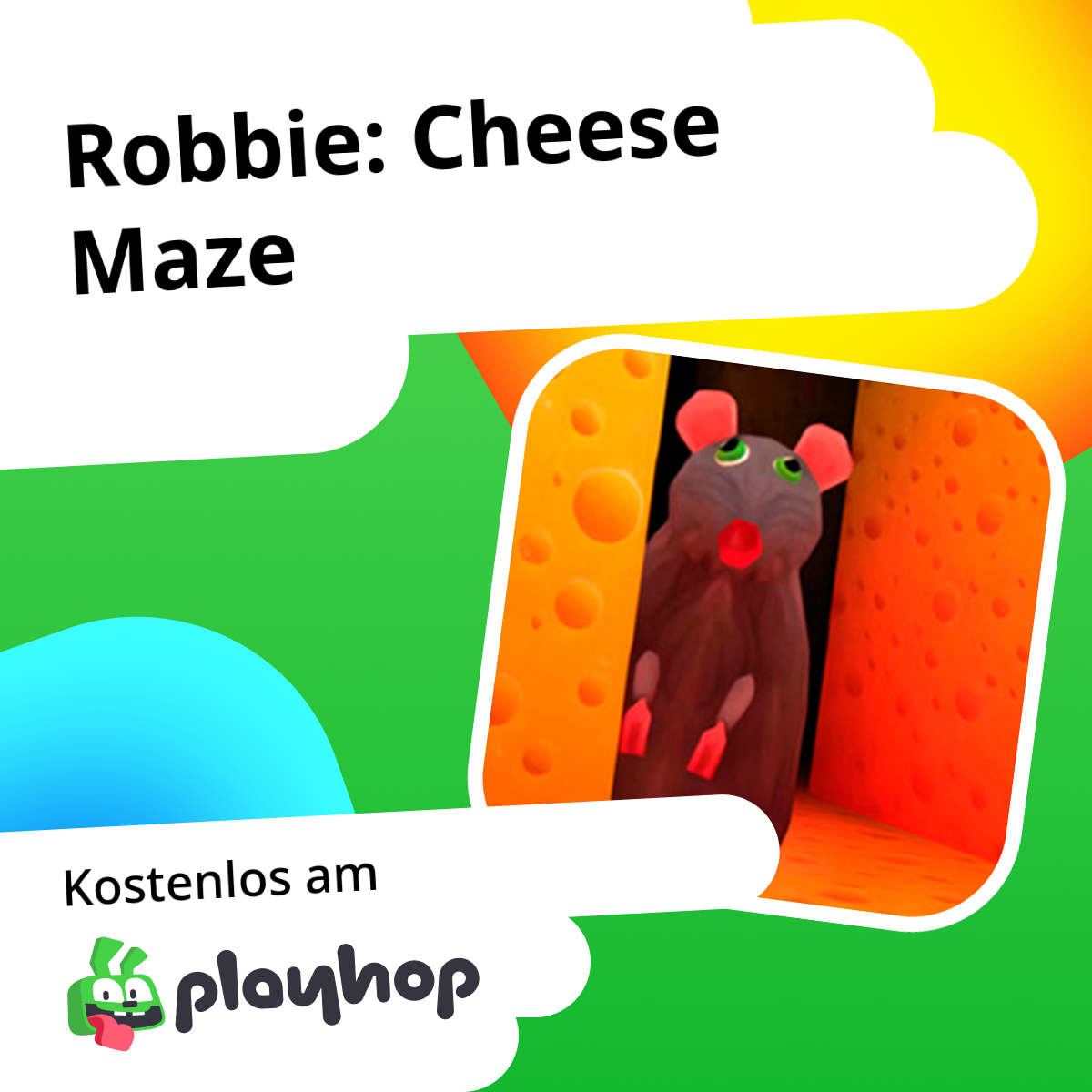 Robbie: Cheese Maze (von Ukun): Spiele kostenlos online auf Playhop