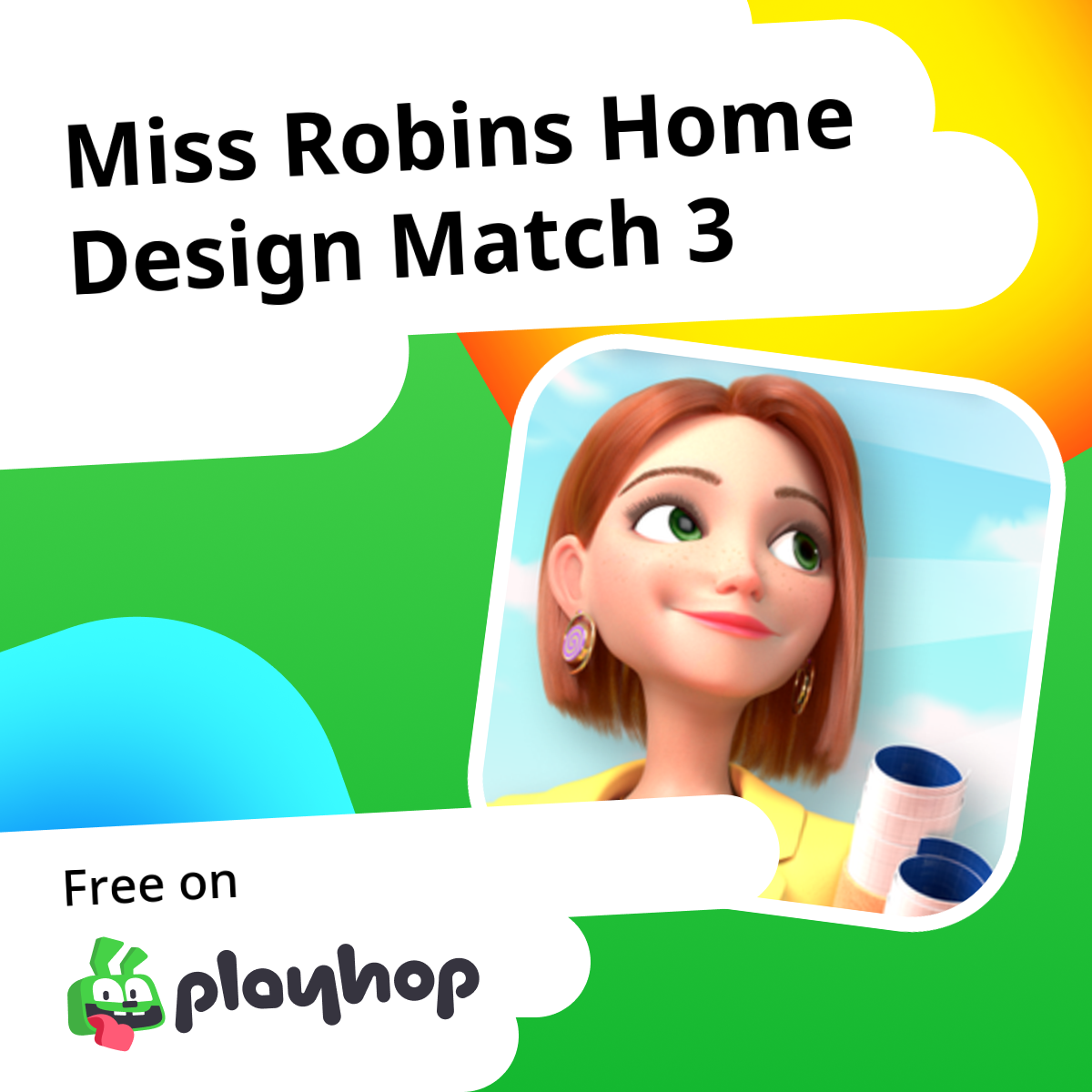 Miss Robins Home Design Match 3 (by GY-GY Games): Play Online For Free On Playhop