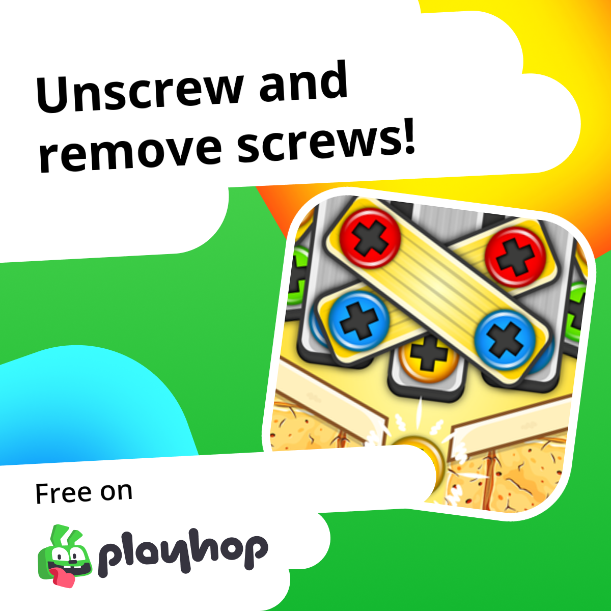 Unscrew and remove screws!: Play Online For Free On Playhop