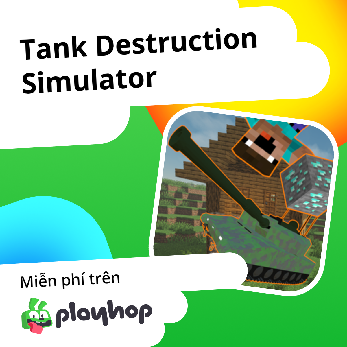 Tank Destruction Simulator: Chơi trực tuyến miễn phí trên Playhop