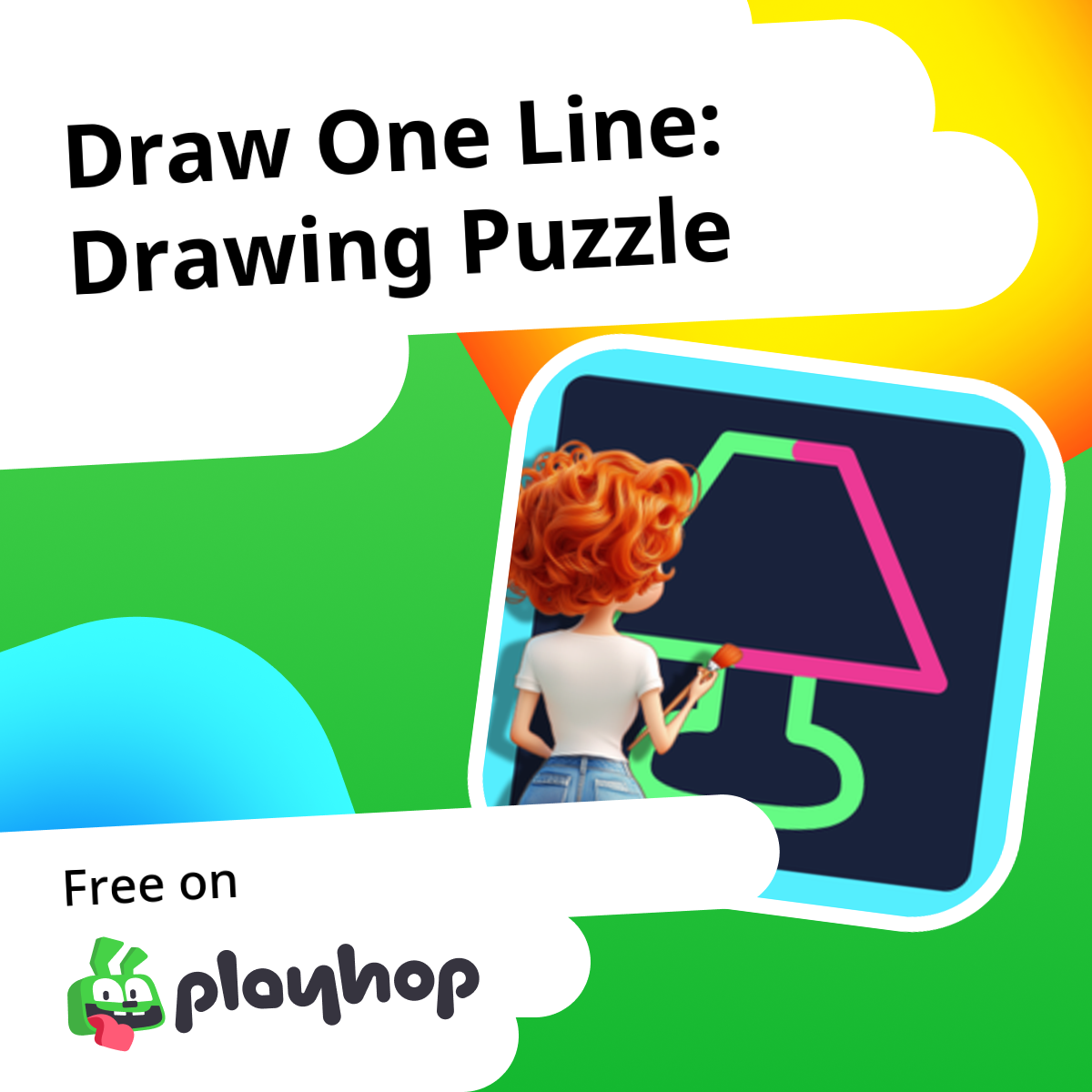 Draw One Line: Drawing Puzzle (by CyberNex Studios): Play Online For ...