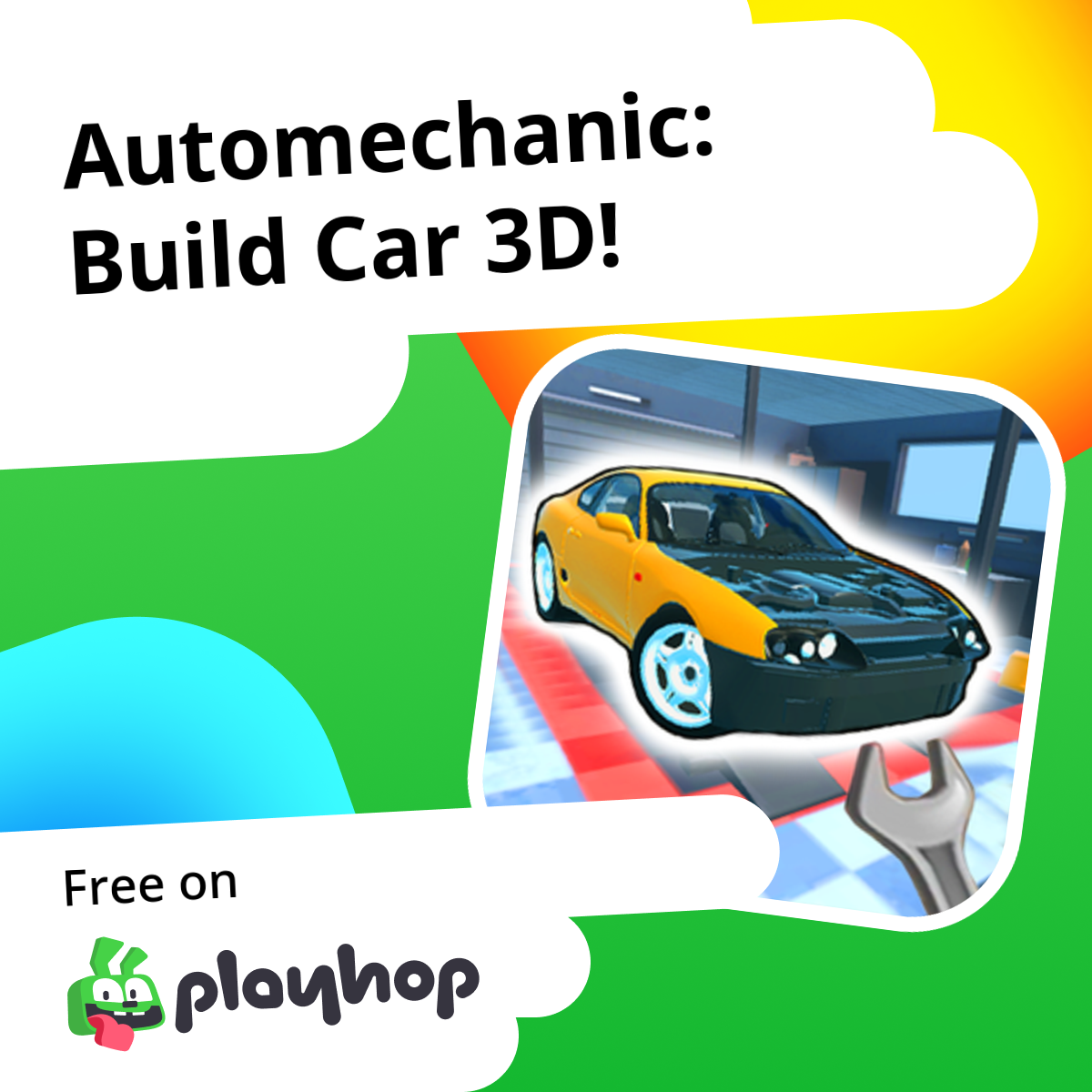 Automechanic: Build Car 3D! (توسط ZoltanGames): بازی آنلاین به صورت ...