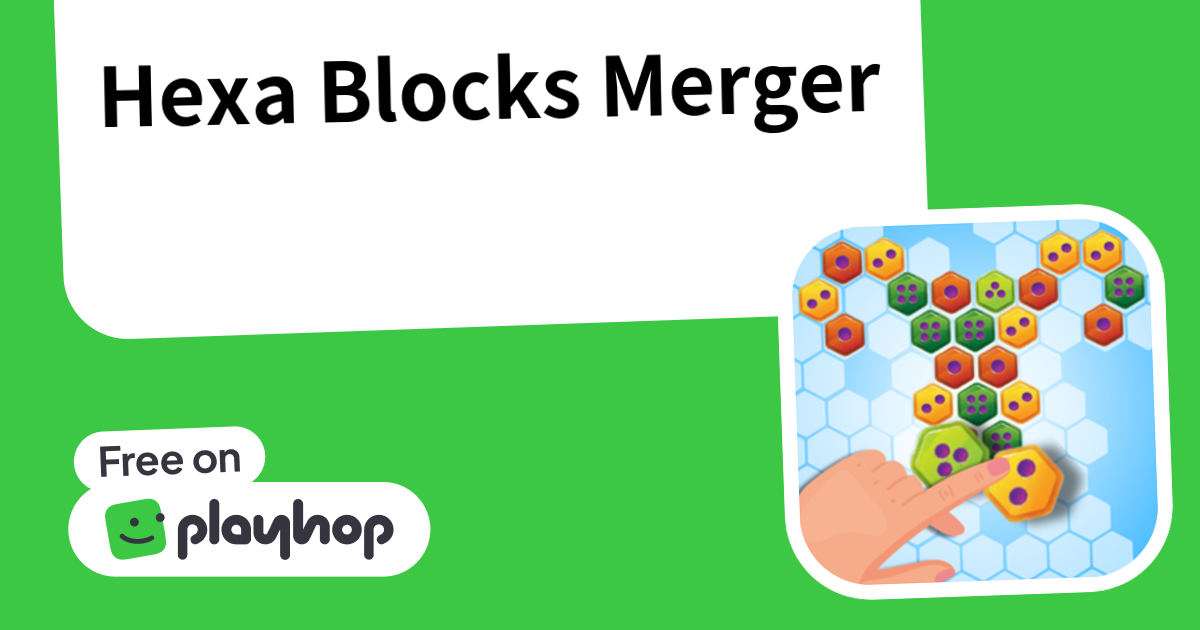 Hexa Blocks Merger （PROfitgames開発）: Playhopで無料でオンラインプレイ