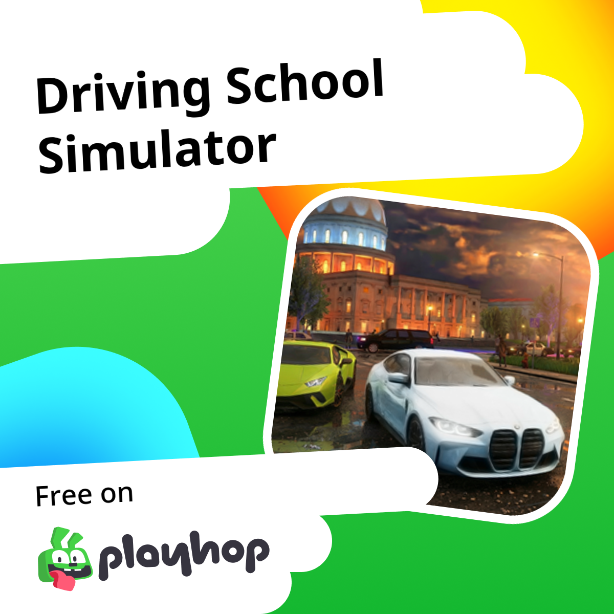 Driving School Simulator: Play Online For Free On Playhop