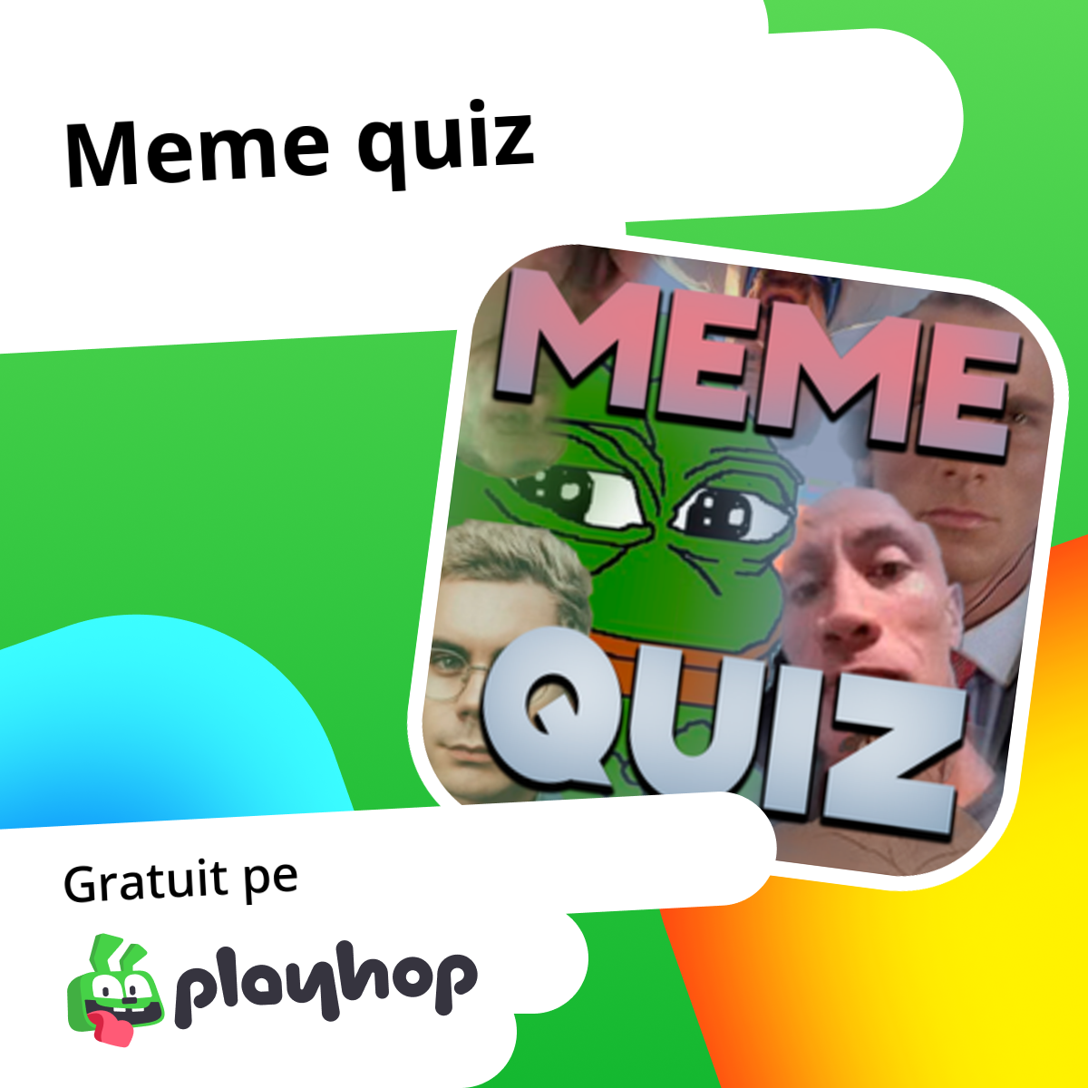 Meme quiz (de rAzzRab): Joacă online gratuit pe Playhop