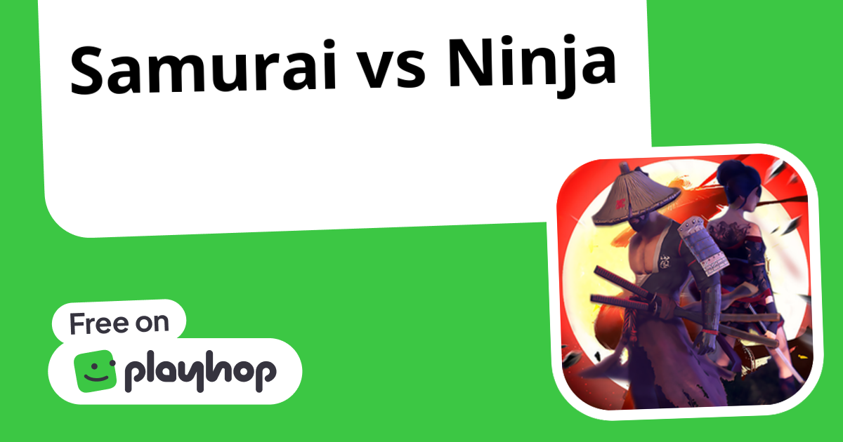 Samurai vs Ninja (bởi Pixel Fire Games): Chơi Trực Tuyến Miễn Phí Trên Playhop