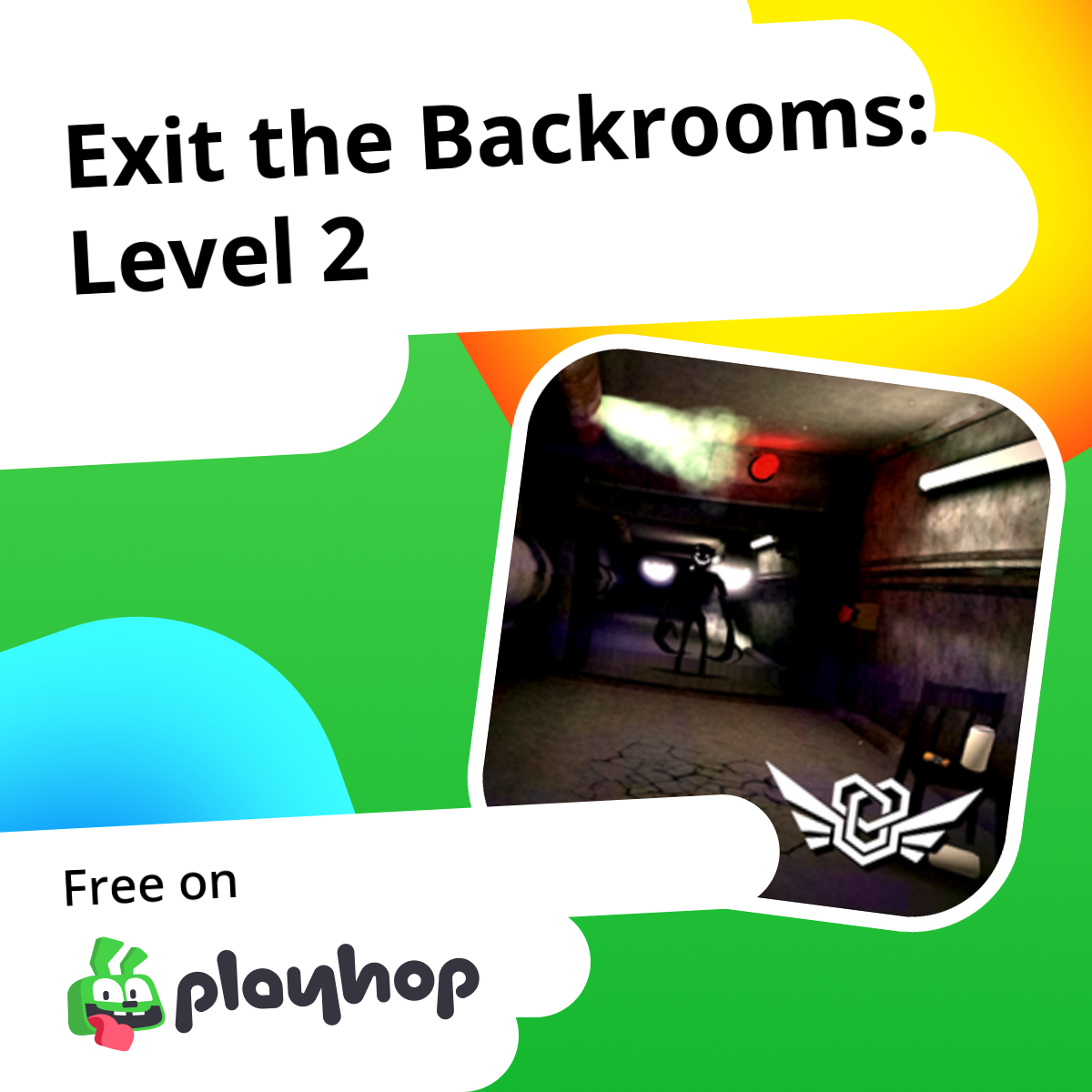Exit the Backrooms: Level 2 (بواسطة Davilkus Games): العب على الإنترنت مجانًا على Playhop