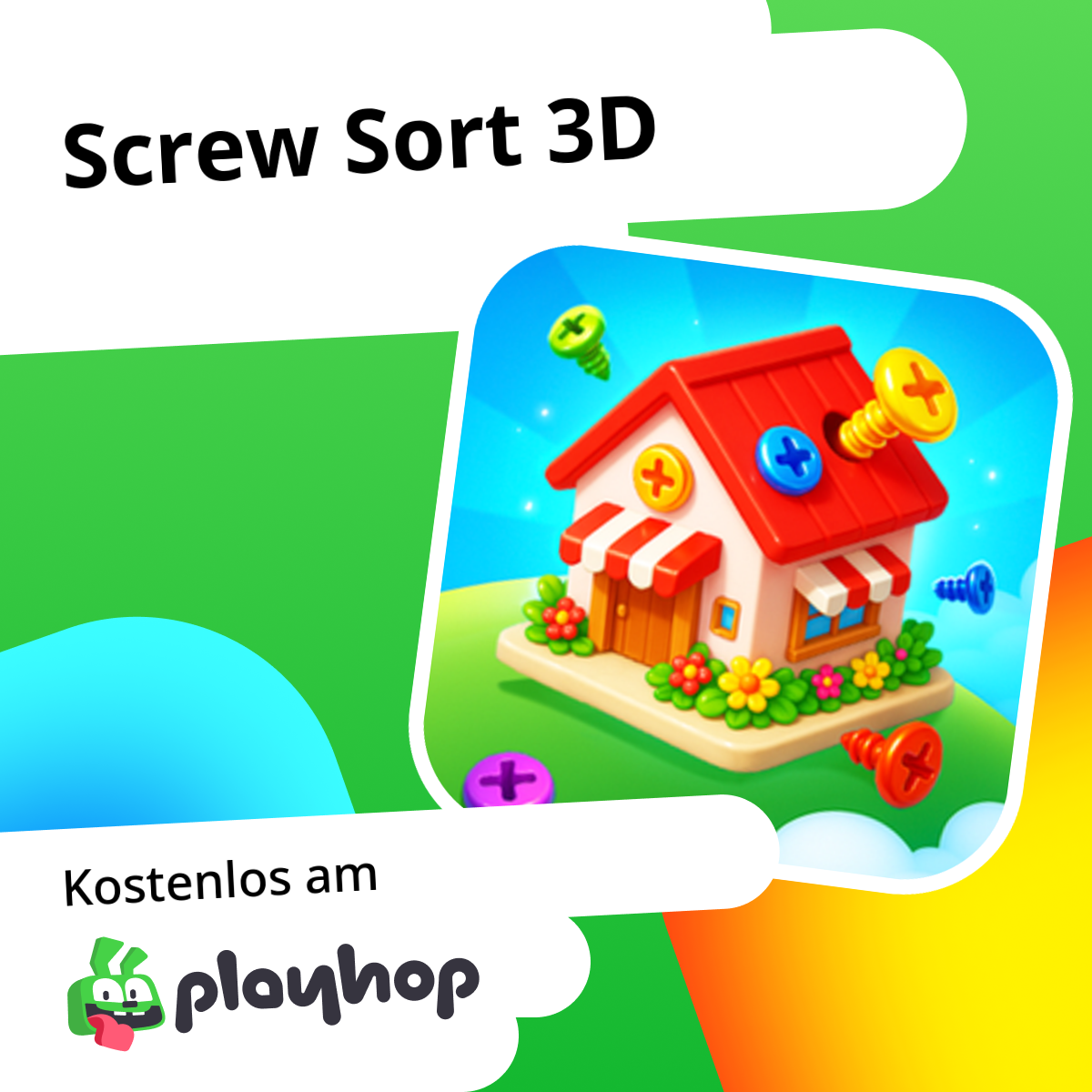 Screw Sort 3D (von TestMakers): Spiele kostenlos online auf Playhop