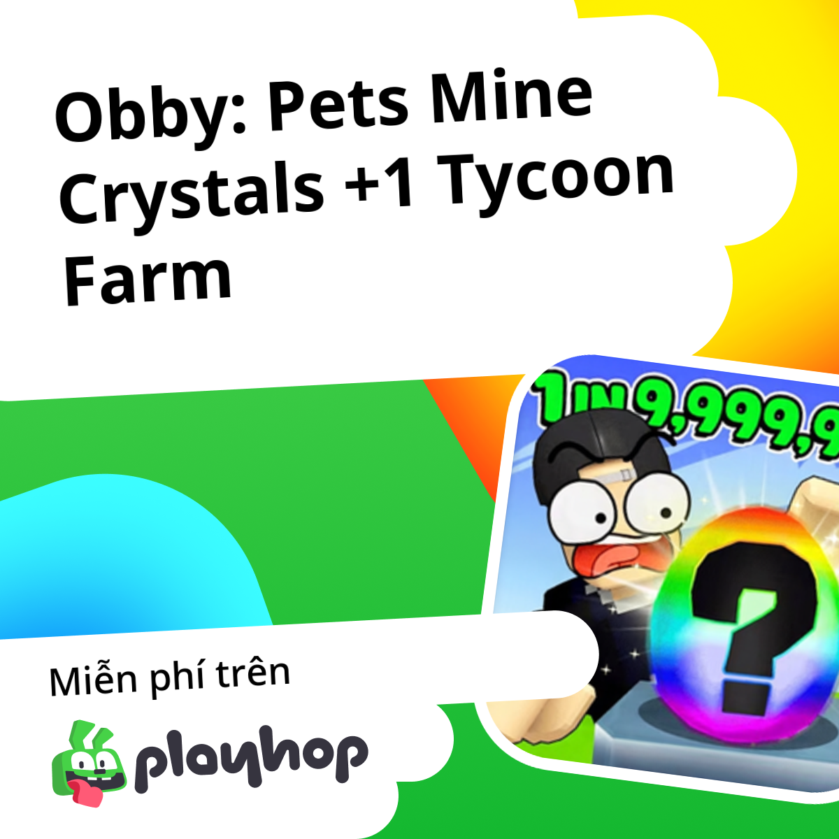Obby: Pets Mine Crystals +1 Tycoon Farm (bởi NatalyGameDev): Chơi Trực ...
