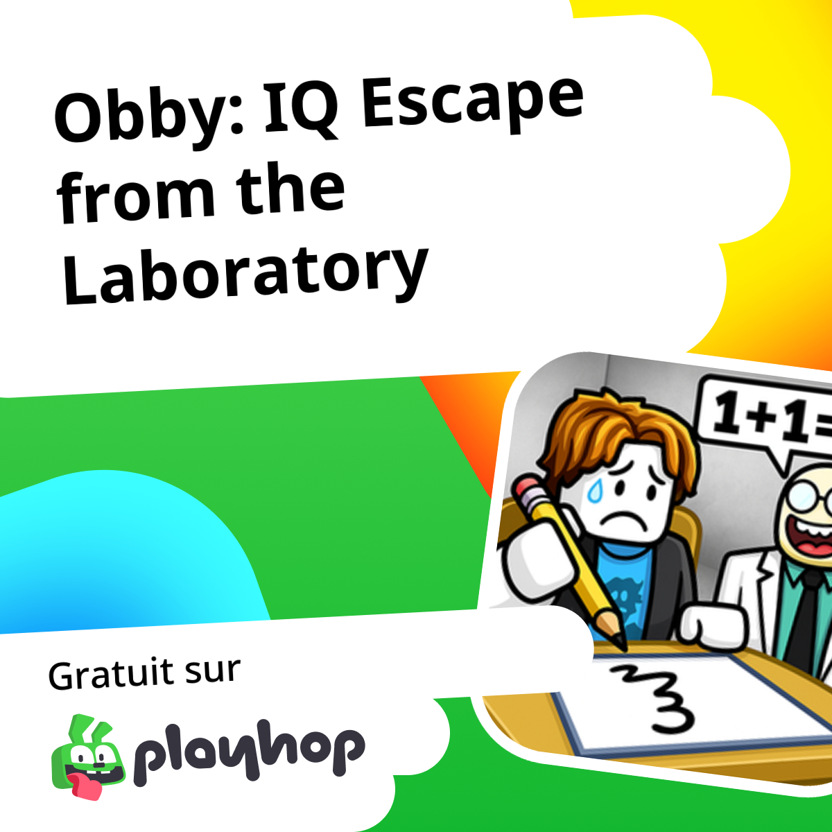 Obby: IQ Escape from the Laboratory (par Serbull): Jouez En Ligne ...
