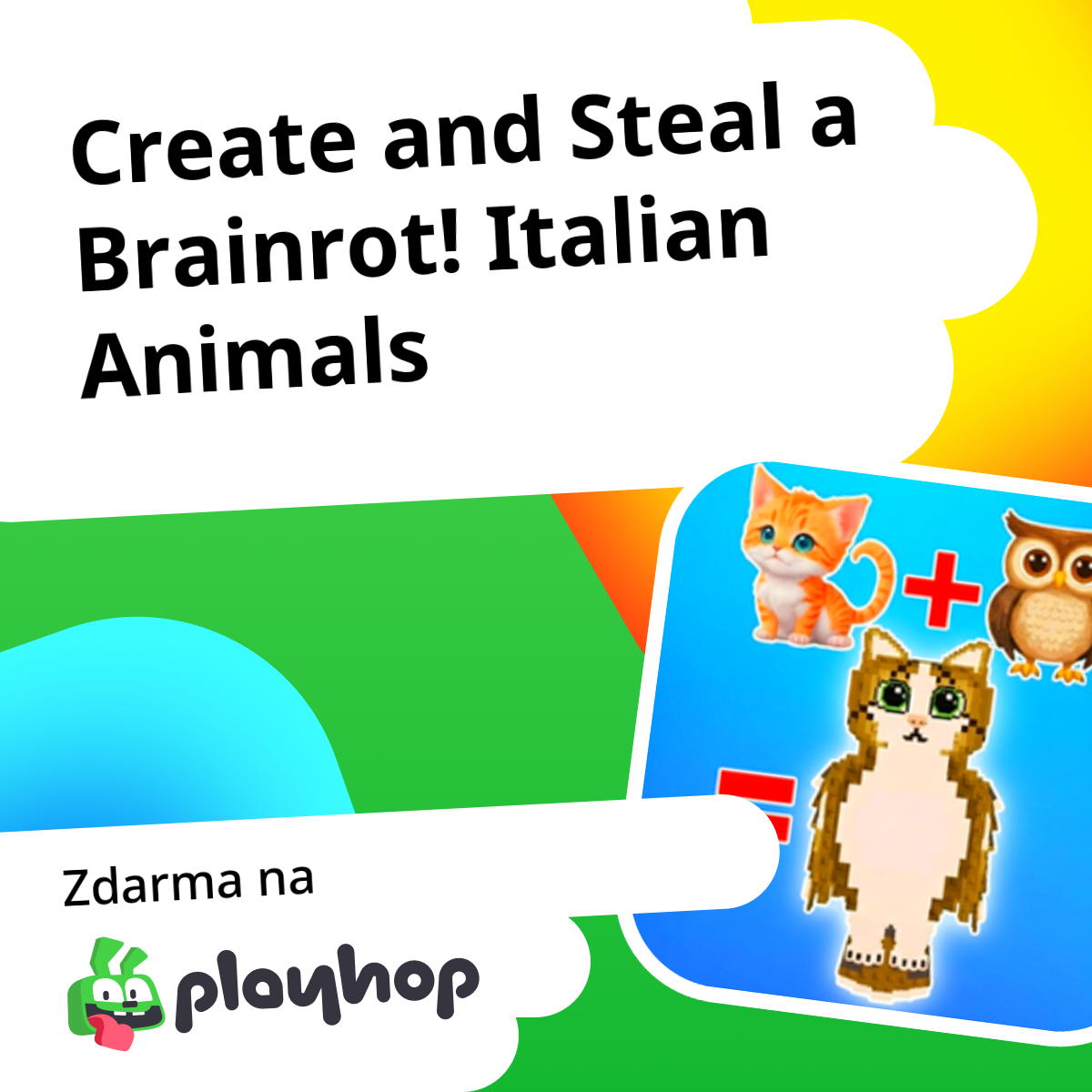 Create and Steal a Brainrot! Italian Animals (od Lets Go W): Hrajte ...