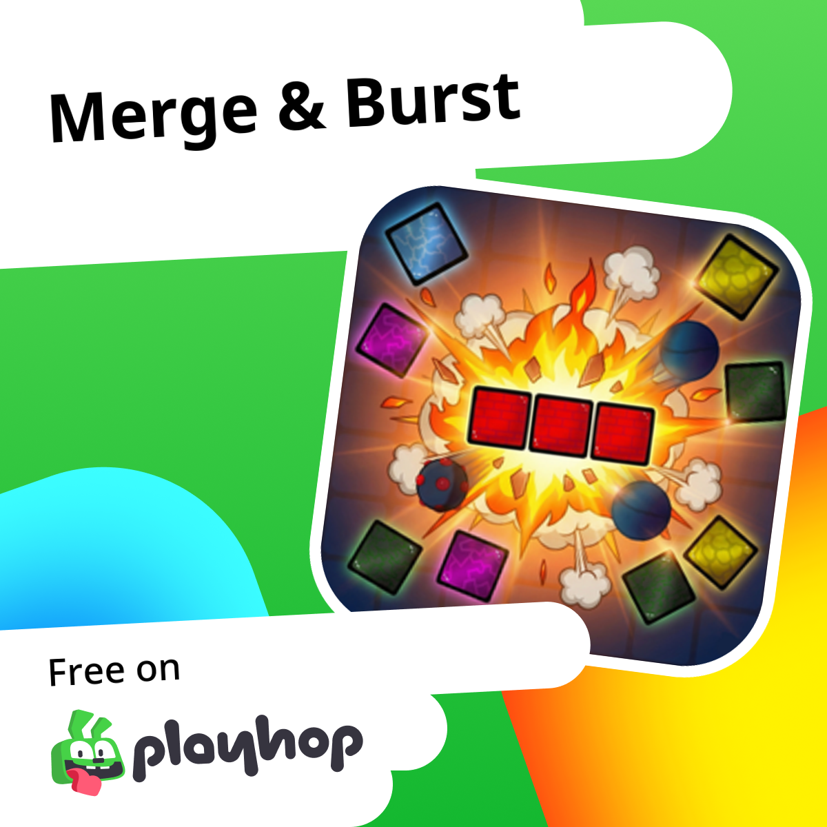 Merge & Burst (by HighFive): Play Online For Free On Playhop