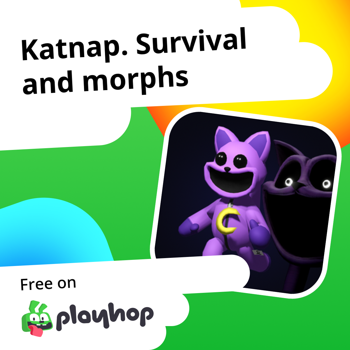 Katnap. Survival and morphs: به صورت رایگان آنلاین در Playhop بازی کنید