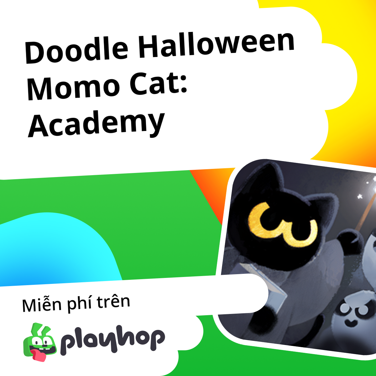 Doodle Halloween Momo Cat: Academy (bởi Fennec Labs): Chơi Trực Tuyến ...