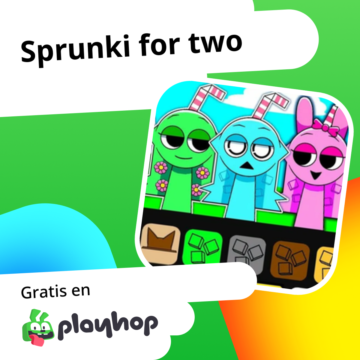 Sprunki for two (por JqStudio): Juega Gratis Online en Playhop