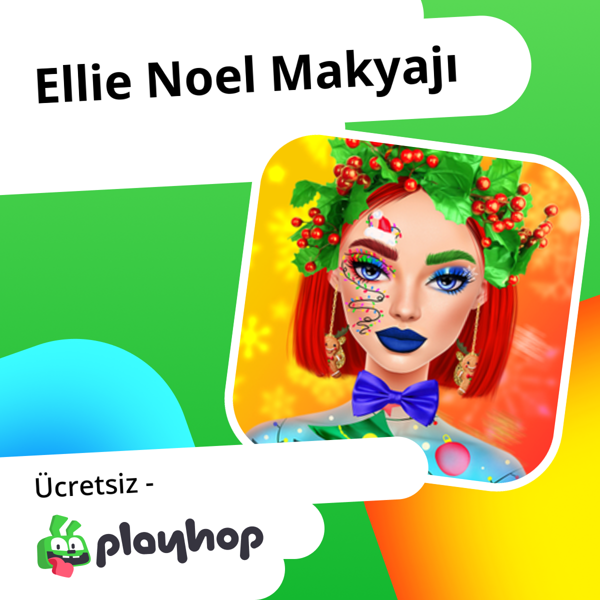 Ellie Noel Makyajı: Playhop'da Ücretsiz Çevrimiçi Oynayın