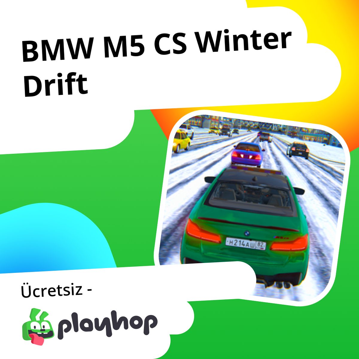BMW M5 CS Winter Drift (AltTab3000 geliştiricisinden): Playhop ...