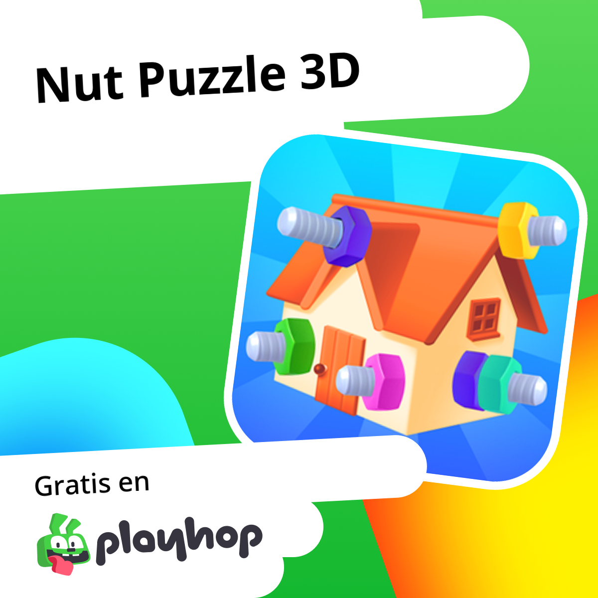 Nut Puzzle 3D (por 313 Games): Juega Gratis Online en Playhop