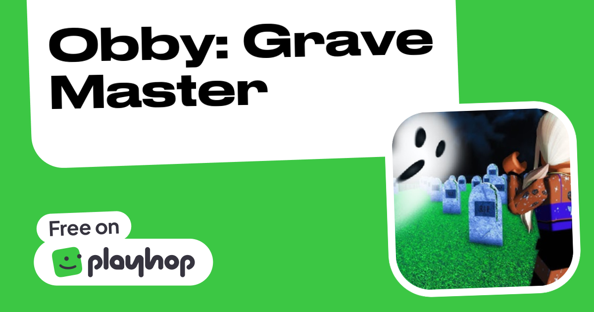 Obby: Grave Master (per Makhonin): Juega Gratis Online en Playhop