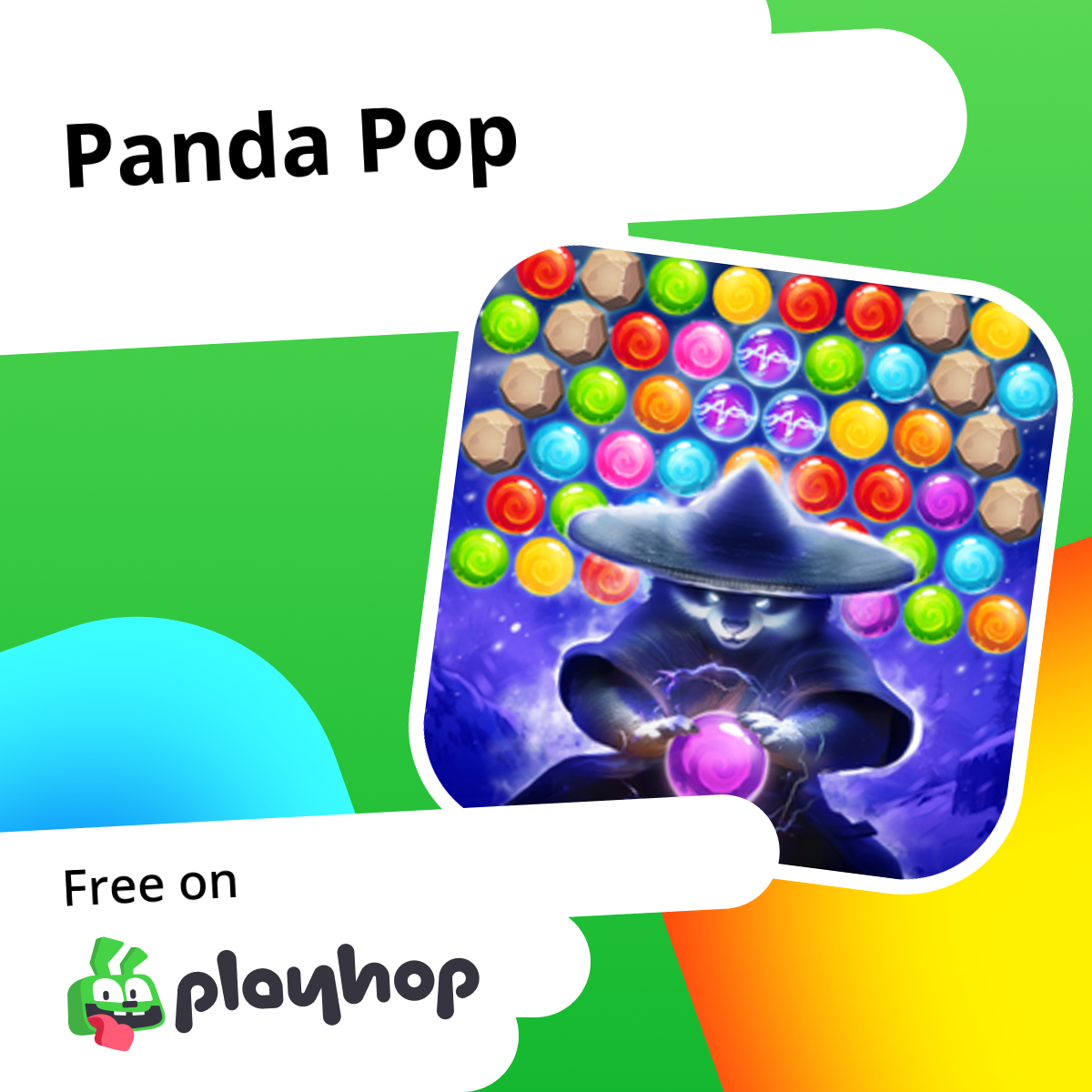 Panda Pop (על ידי bee smart games): לשחק באינטרנט בחינם ב-Playhop