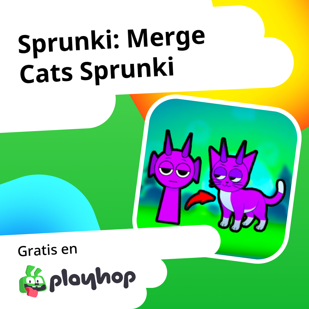 Sprunki: Merge Cats Sprunki (per WitchGirlGames): Juega Gratis Online ...