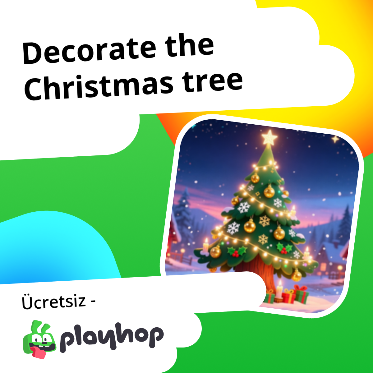 Decorate the Christmas tree (Sharashurka geliştiricisinden): Playhop ...