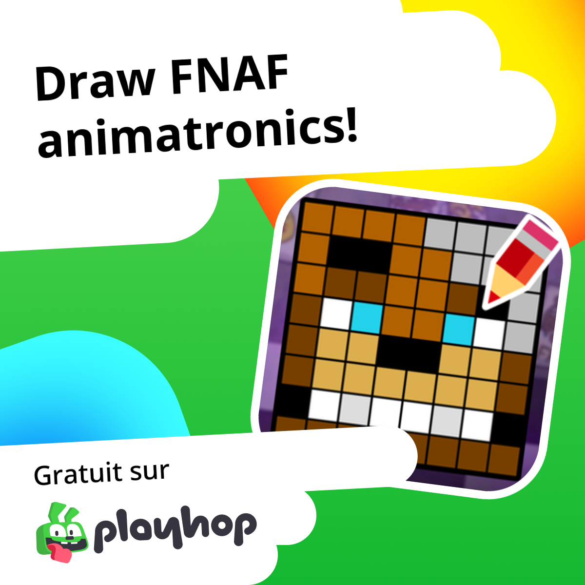 Draw FNAF animatronics! (par Random Publish): Jouez En Ligne ...