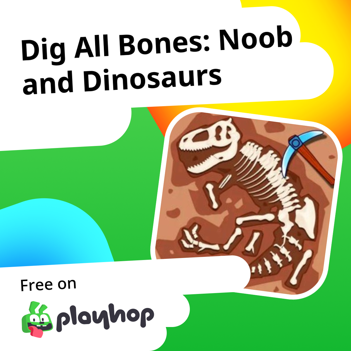 Dig All Bones: Noob and Dinosaurs (על ידי Universe 25): לשחק באינטרנט ...