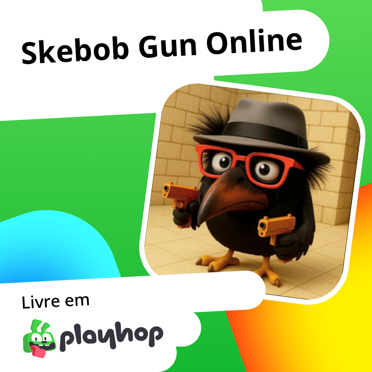 Skebob Gun Online (por MirraGames): Jogue Online Grátis em Playhop