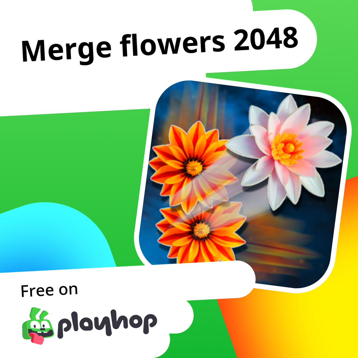 Merge flowers 2048 (by CSMZeTGames): Play Online For Free On Playhop
