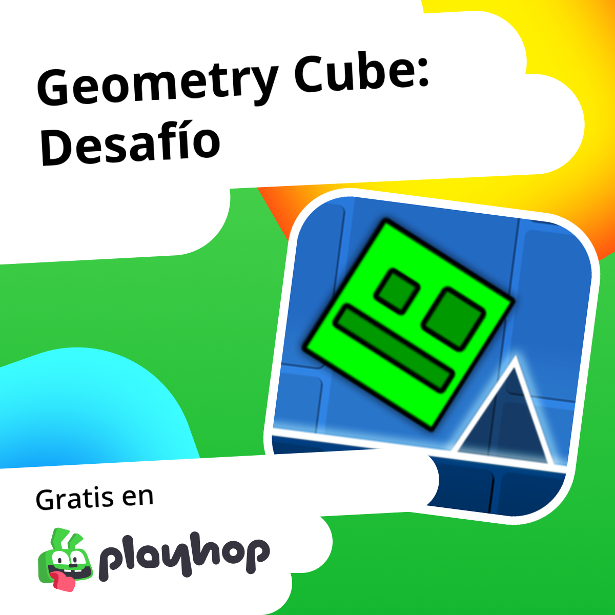 Geometry Cube: Desafío (per IceRainWave): Juega Gratis Online en Playhop