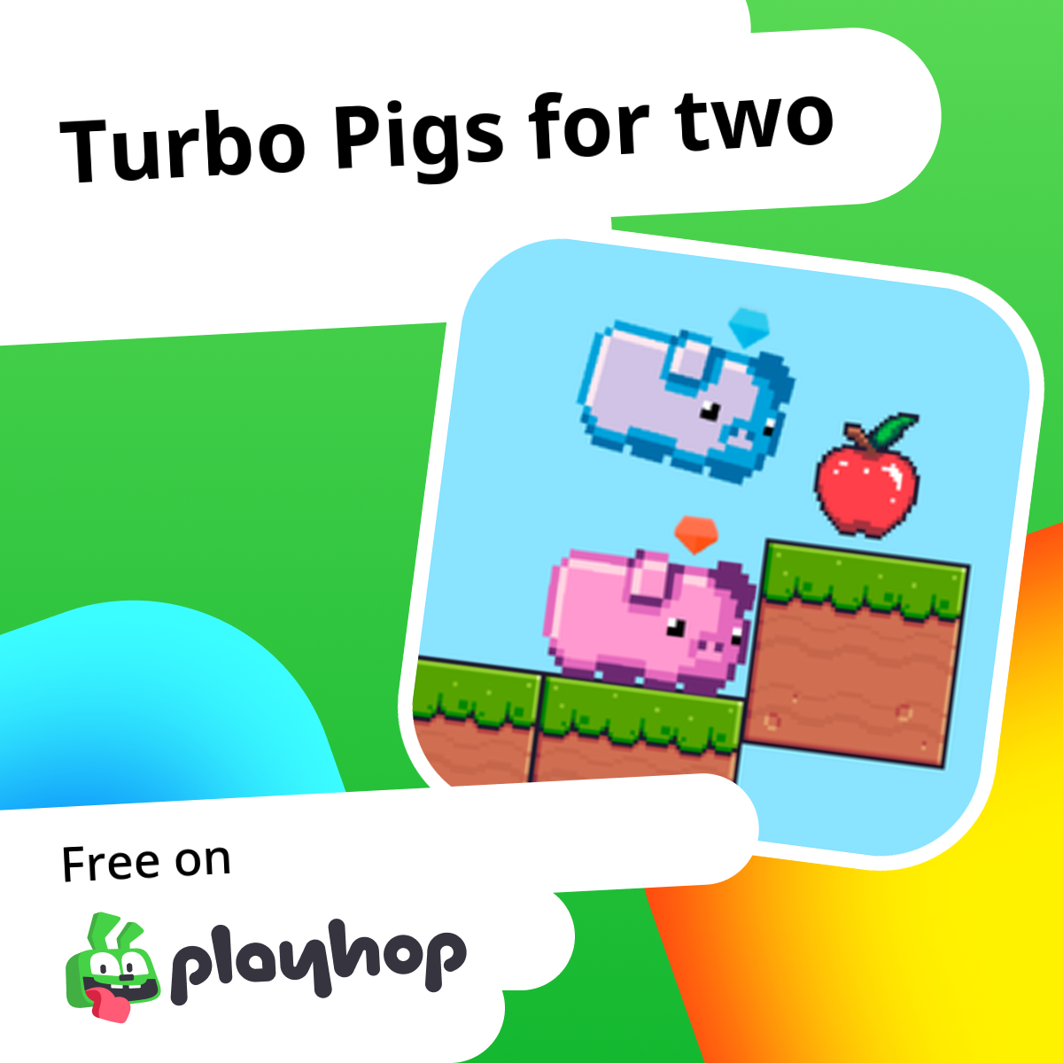 Turbo Pigs for two (by kbvpneofit): Play Online For Free On Playhop