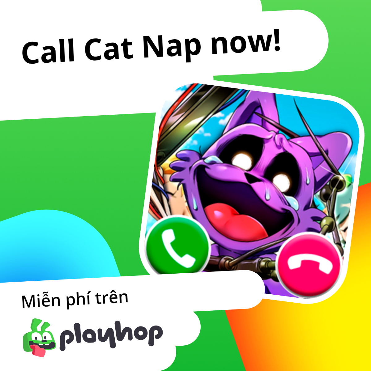 Call Cat Nap now! (bởi BaBylON): Chơi Trực Tuyến Miễn Phí Trên Playhop