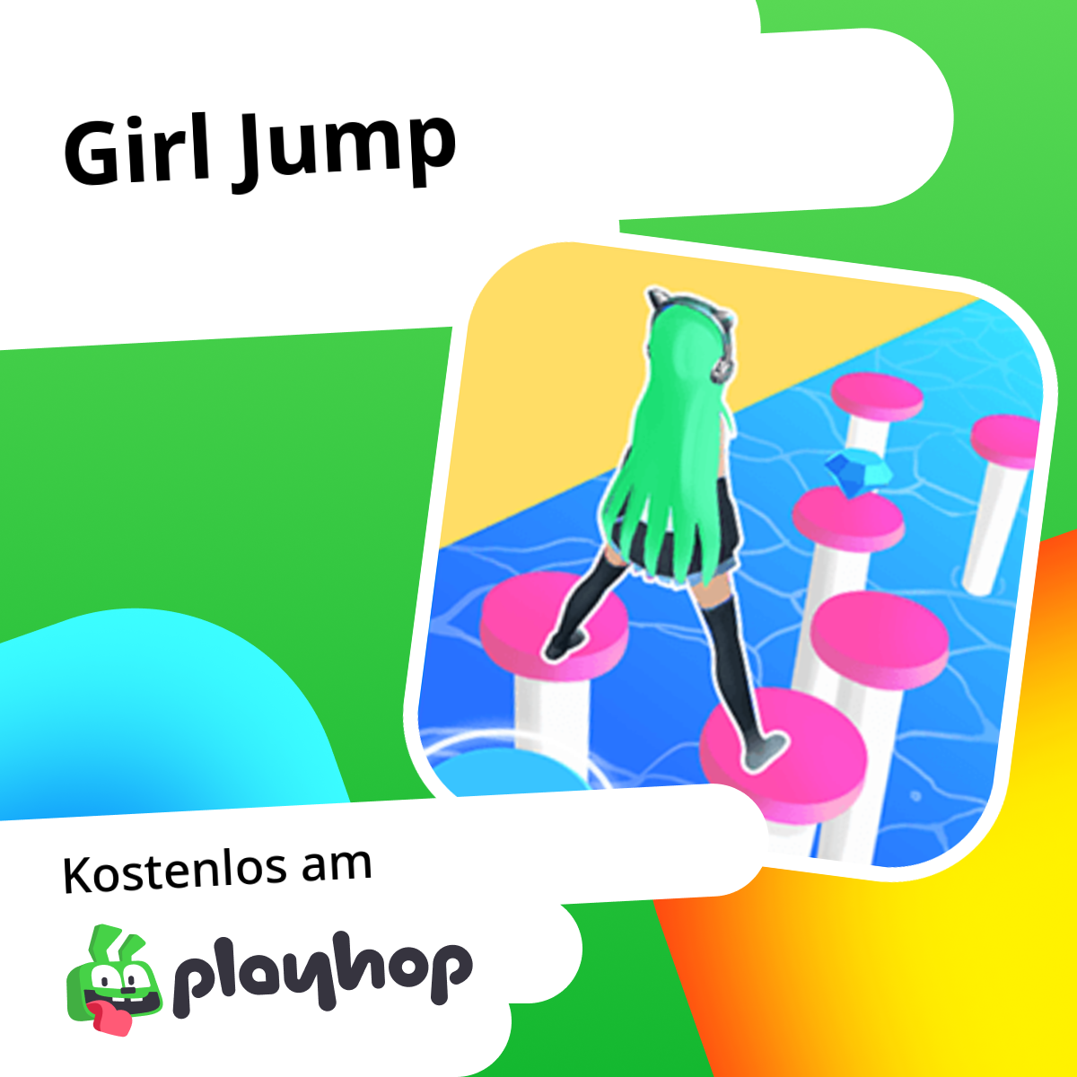 Girl Jump (von Voodo): Spiele kostenlos online auf Playhop