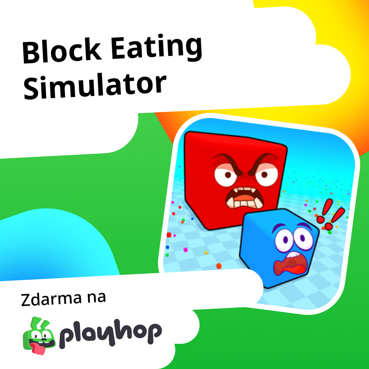 Block Eating Simulator (od Cursora Labs): Hrajte online zdarma na Playhop