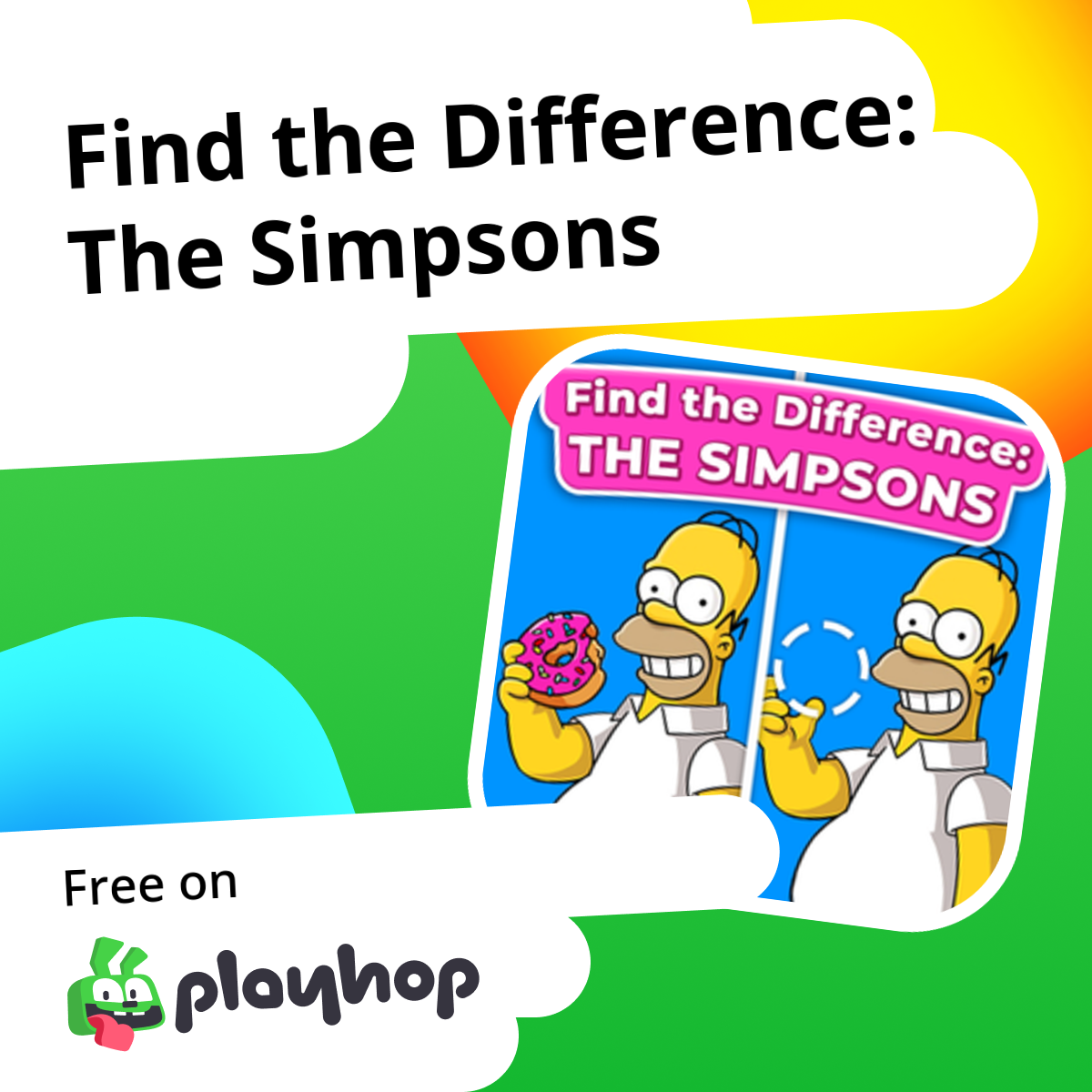Find the Difference: The Simpsons: Play Online For Free On Playhop
