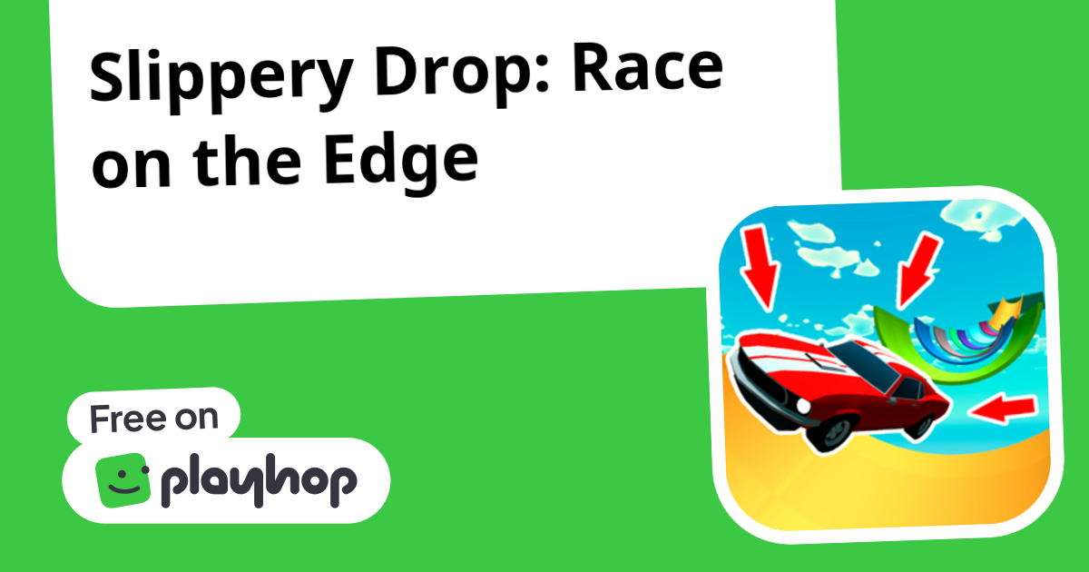 Slippery Drop: Race on the Edge (โดย Igrodel'nja):เล่นออนไลน์ฟรีบน Playhop