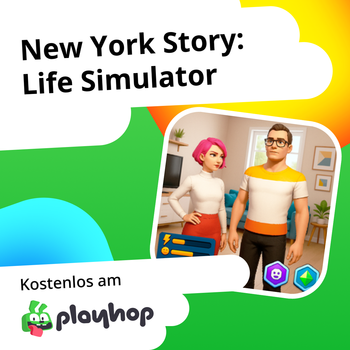New York Story: Life Simulator (von MirraGames): Spiele kostenlos ...