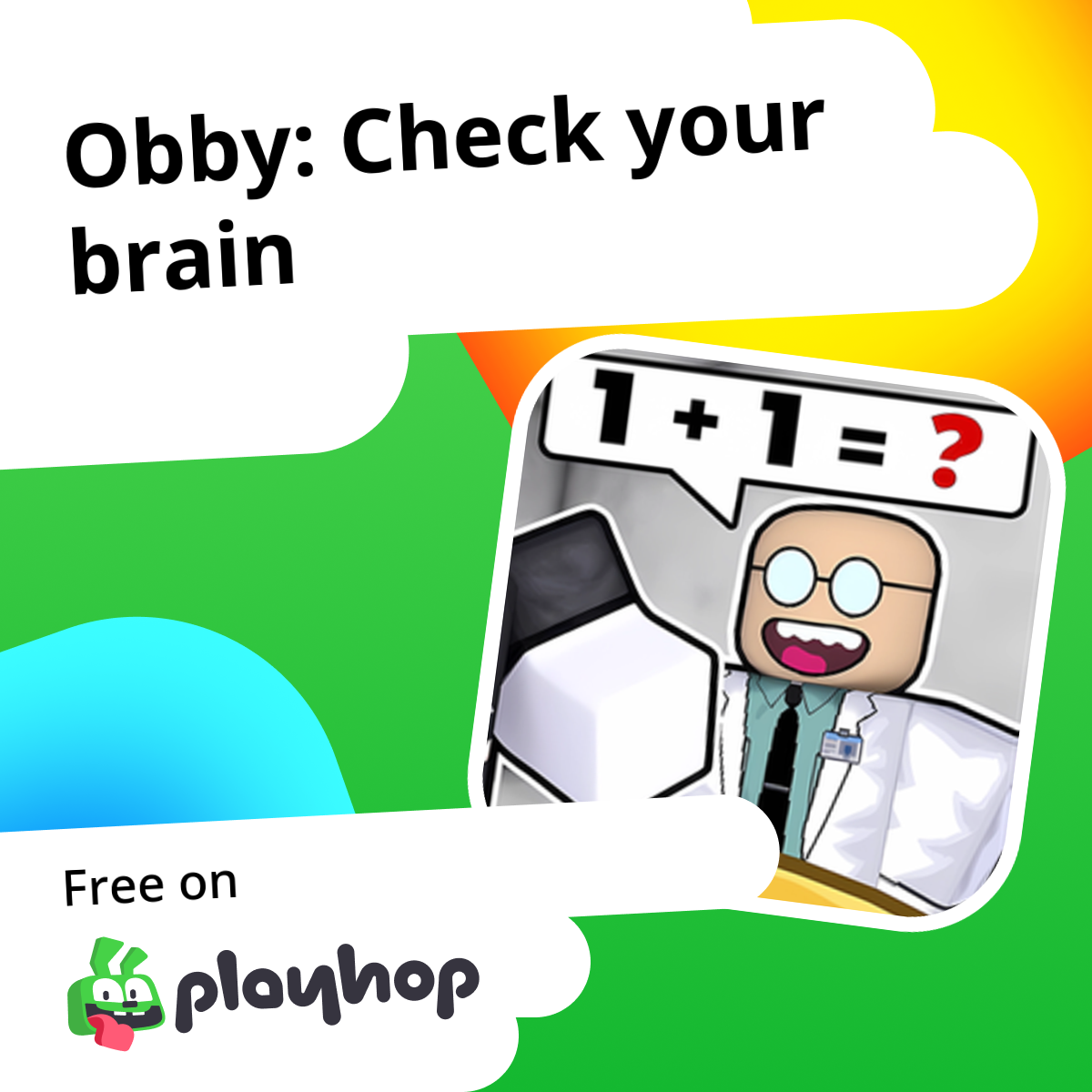 Obby: Check your brain (بواسطة liss48): العب على الإنترنت مجانًا على ...