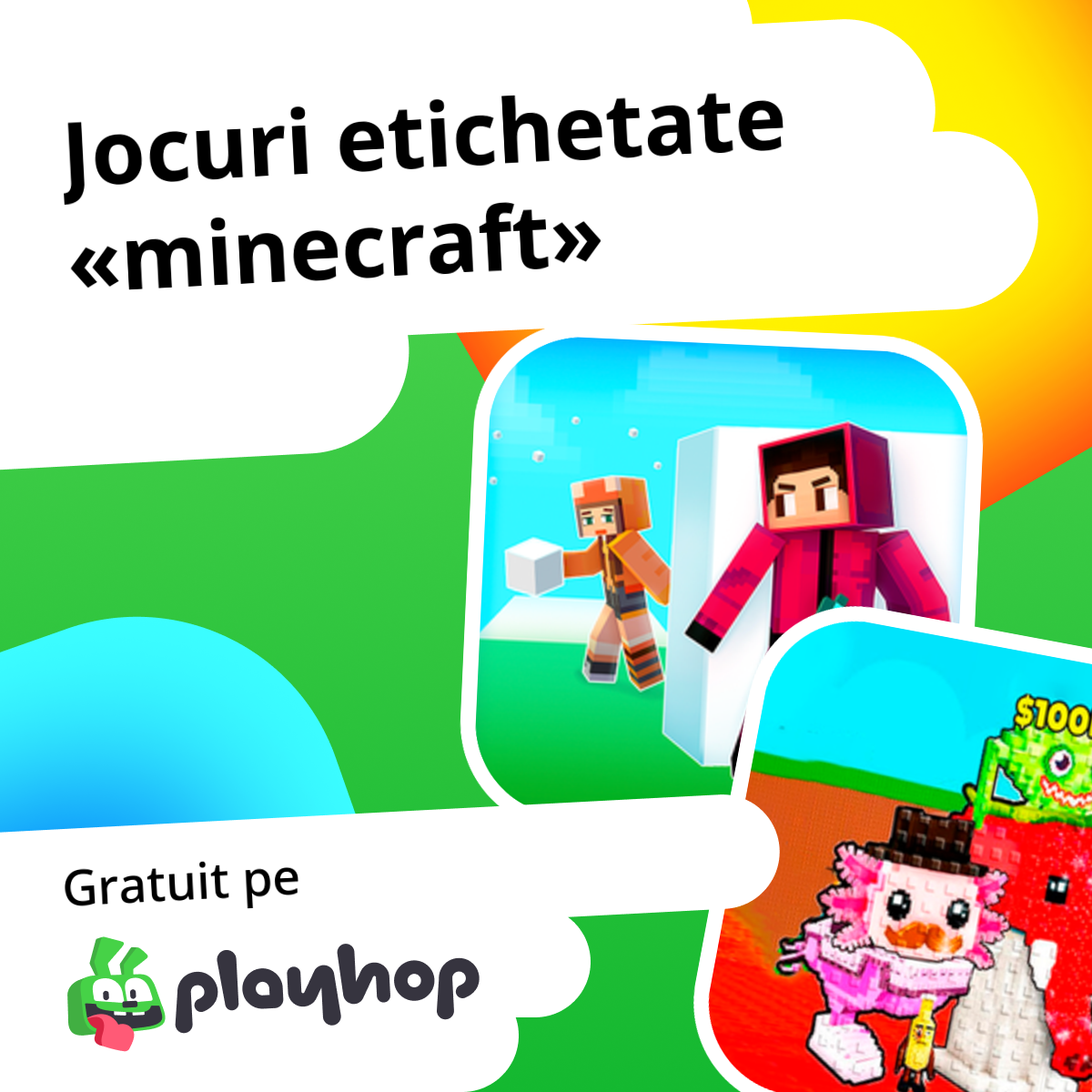 Minecraft jocuri Online: Joacă Gratuit Pe Playhop