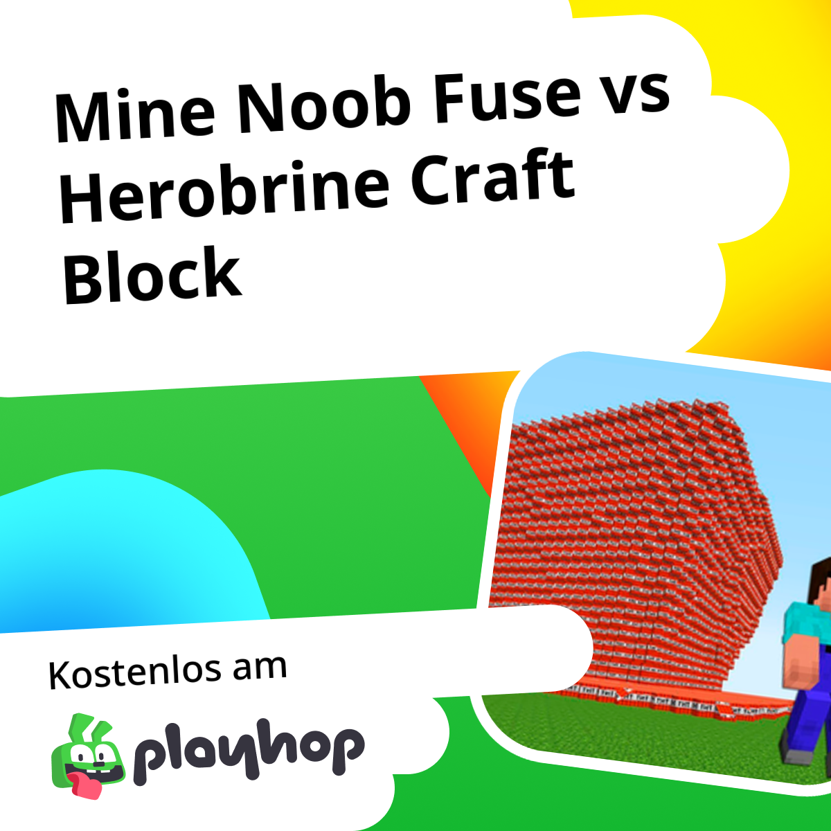 Mine Noob Fuse vs Herobrine Craft Block: Kostenlos online spielen auf ...